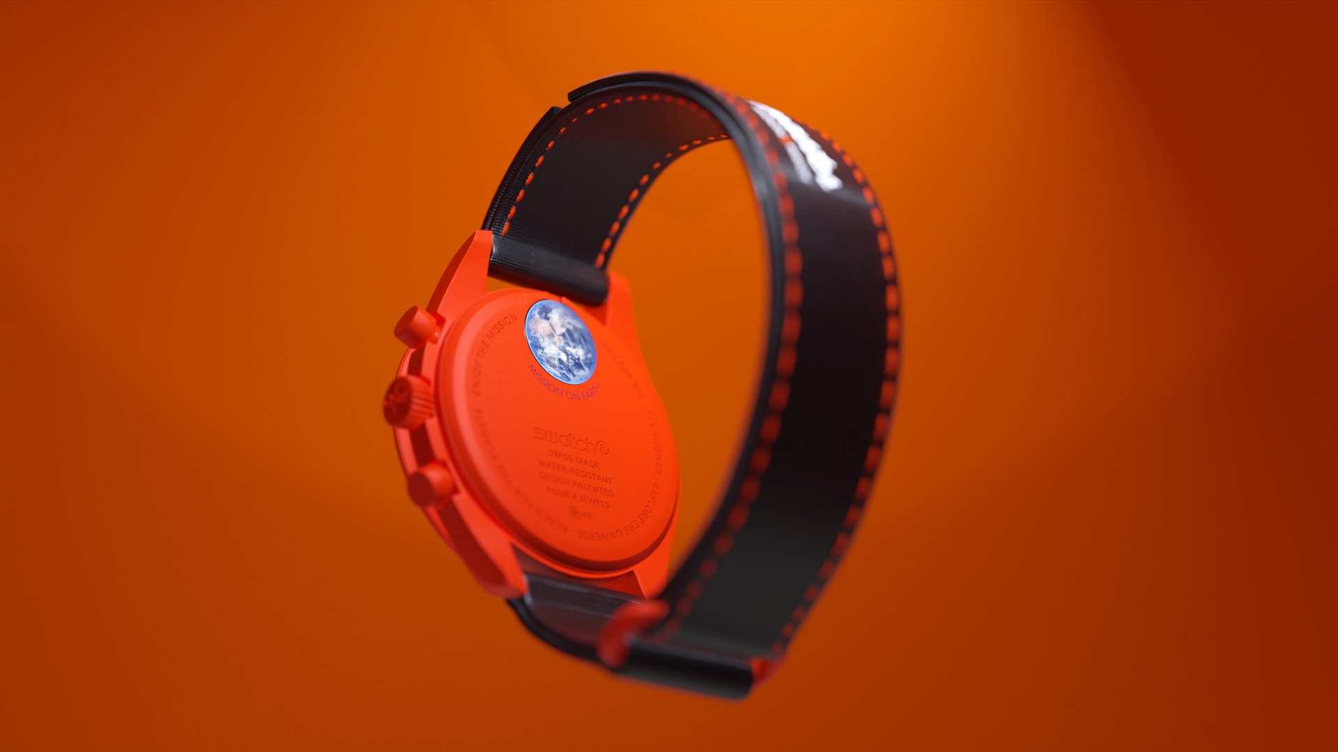 3D Moonswatch Mission On Earth - Lava Model - TurboSquid 2244006