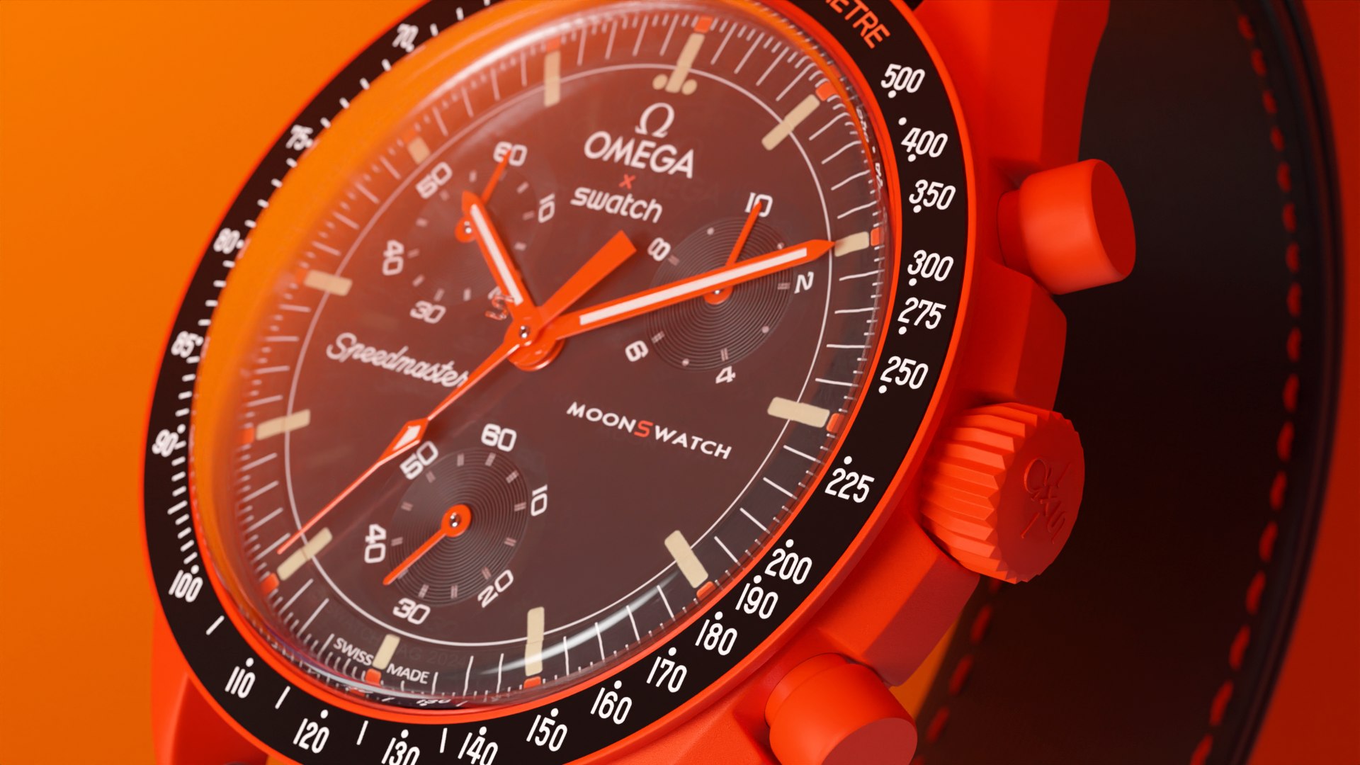 3D Moonswatch Mission On Earth - Lava Model - TurboSquid 2244006