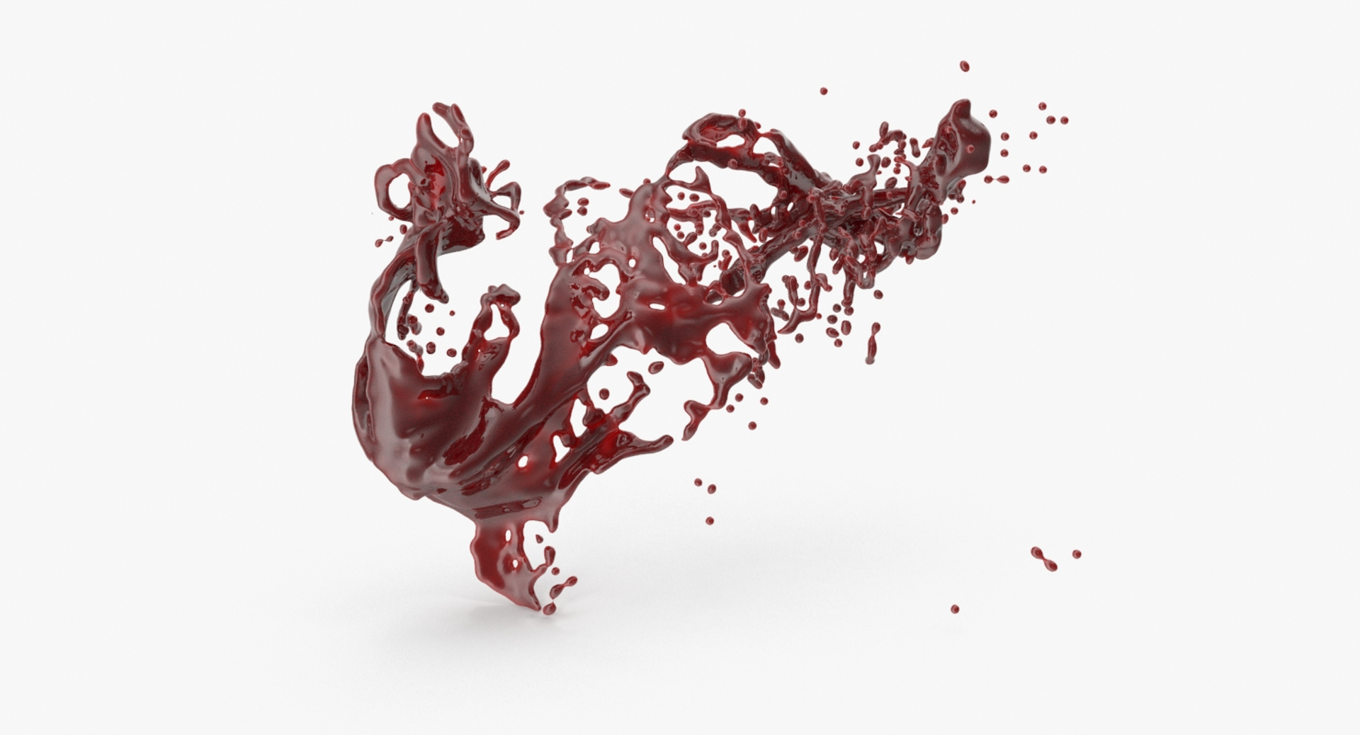 Blood Splash 3D Model - TurboSquid 1280047