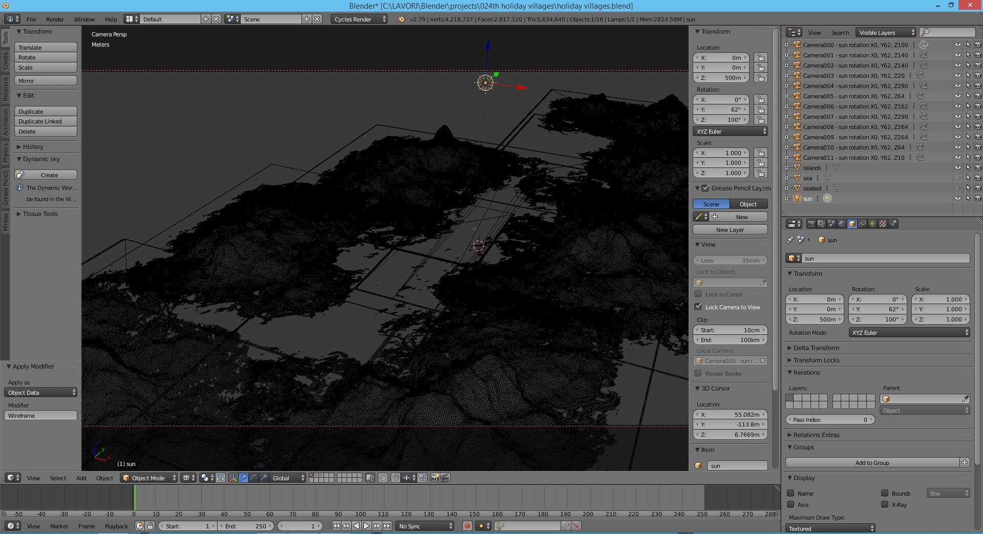 Environment Terrain Blender Beach 3D Model - TurboSquid 1416105