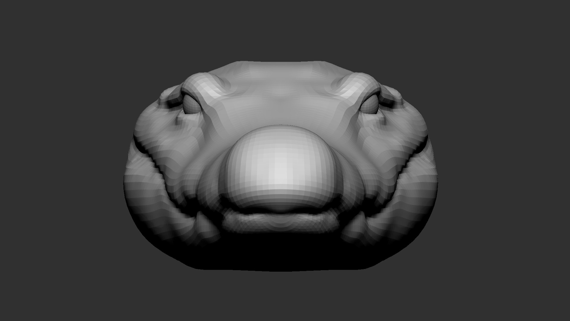 3D Head Base Alligator - TurboSquid 1712271