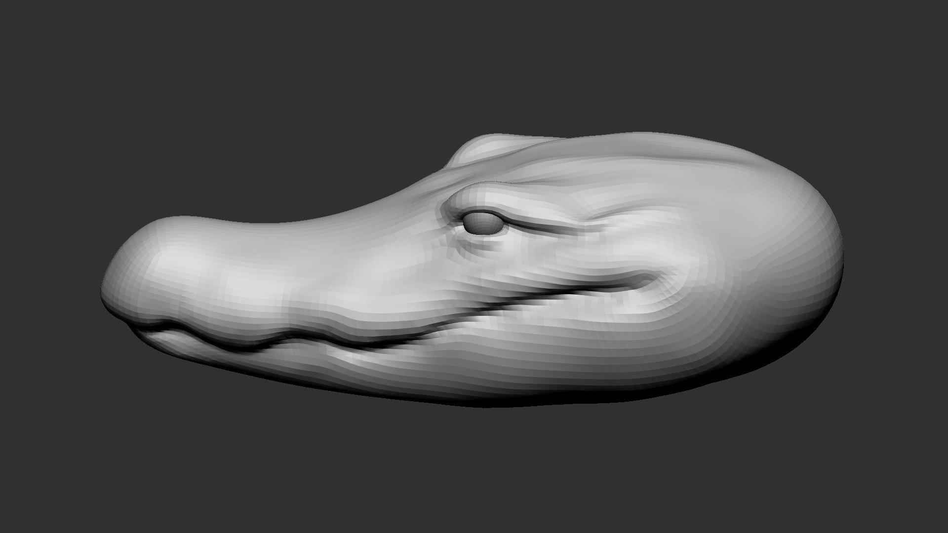 3D Head Base Alligator - TurboSquid 1712271