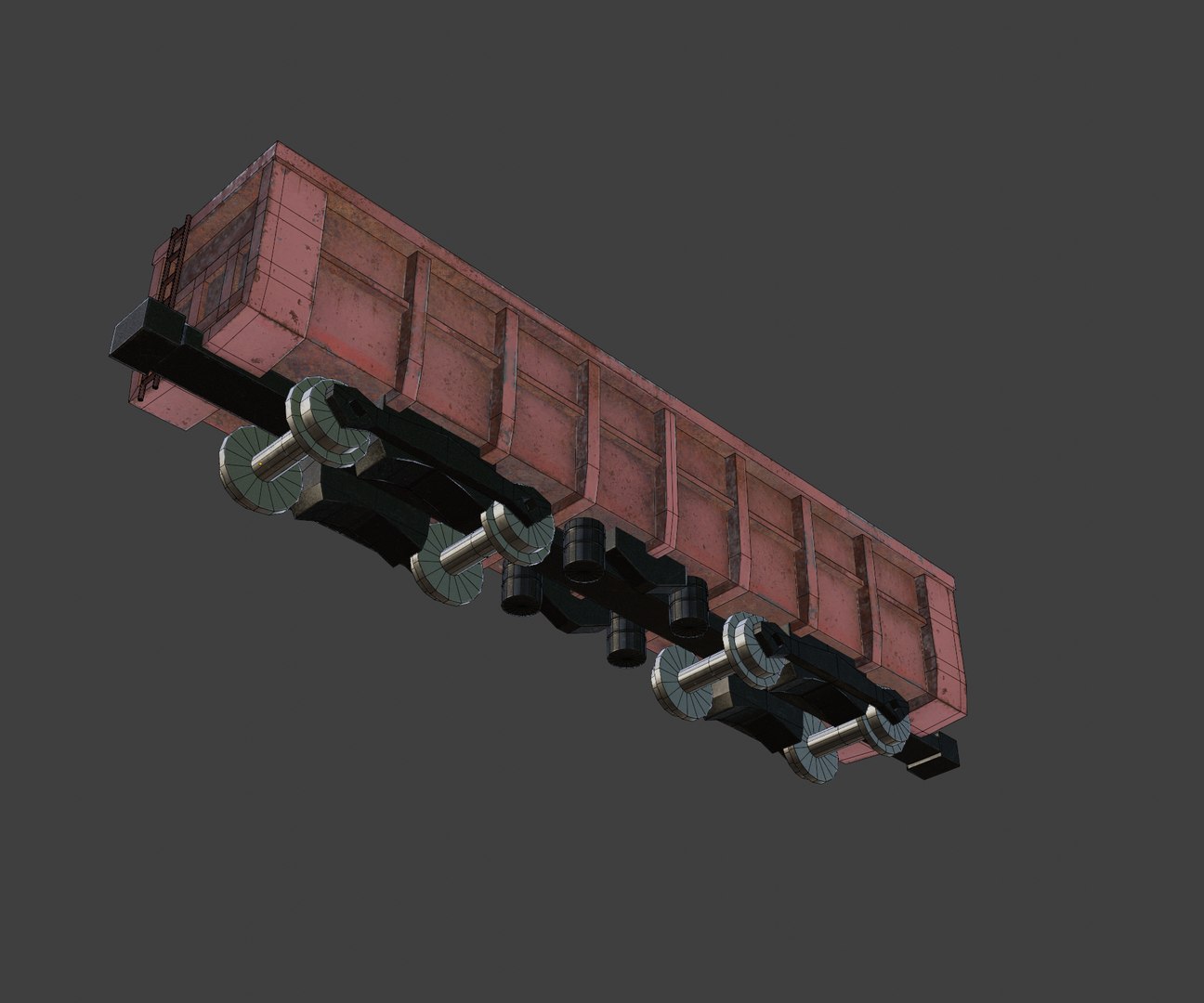 Railcar 3D model - TurboSquid 1919978