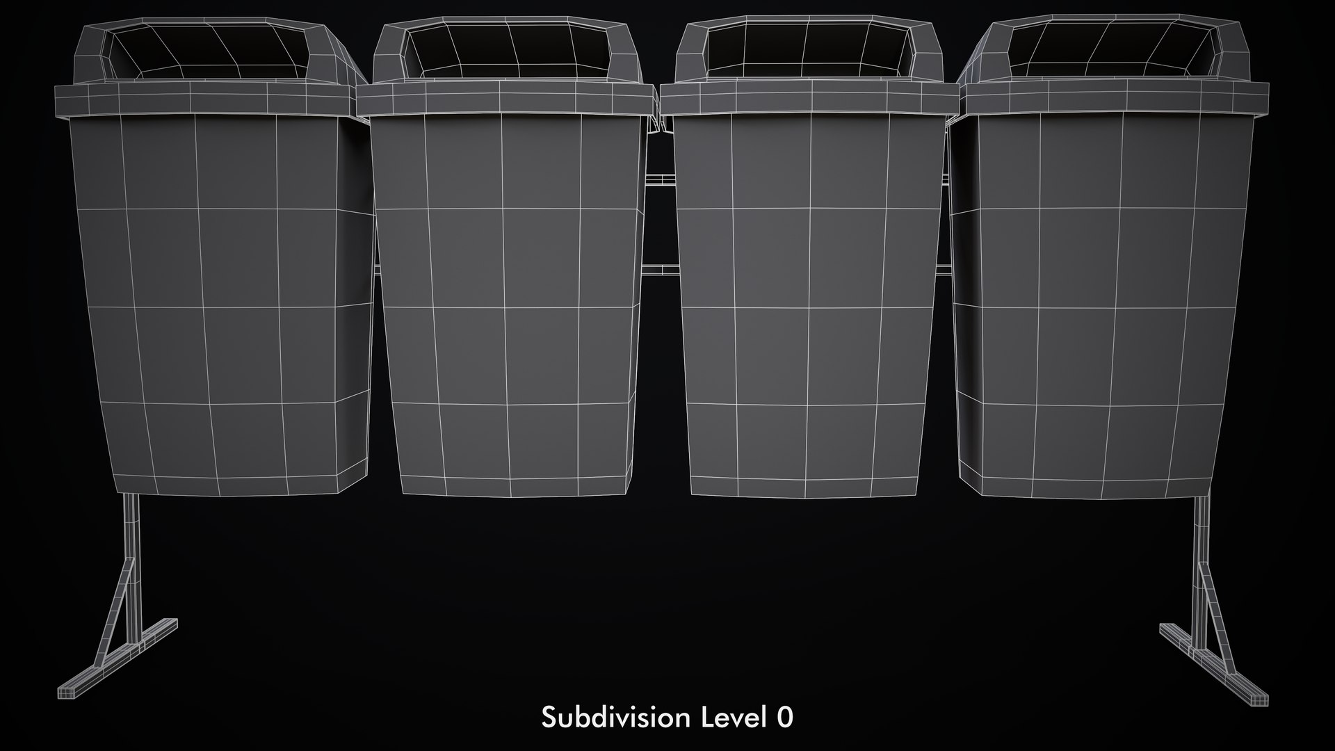 Recycle Bins 3D Model - TurboSquid 2162575