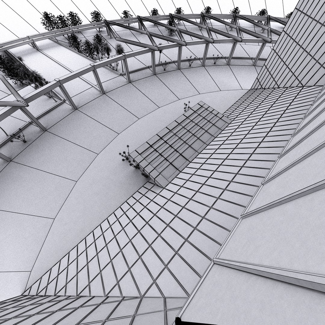 3d 102 Incheon Tower Building Architecture Model