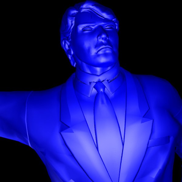 블루 맨 3D 모델 - TurboSquid 266361