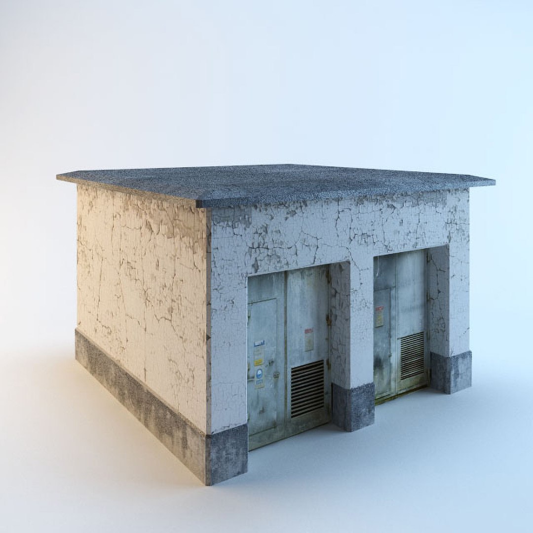 Electrical Equipment Room 3D Model - TurboSquid 2198415