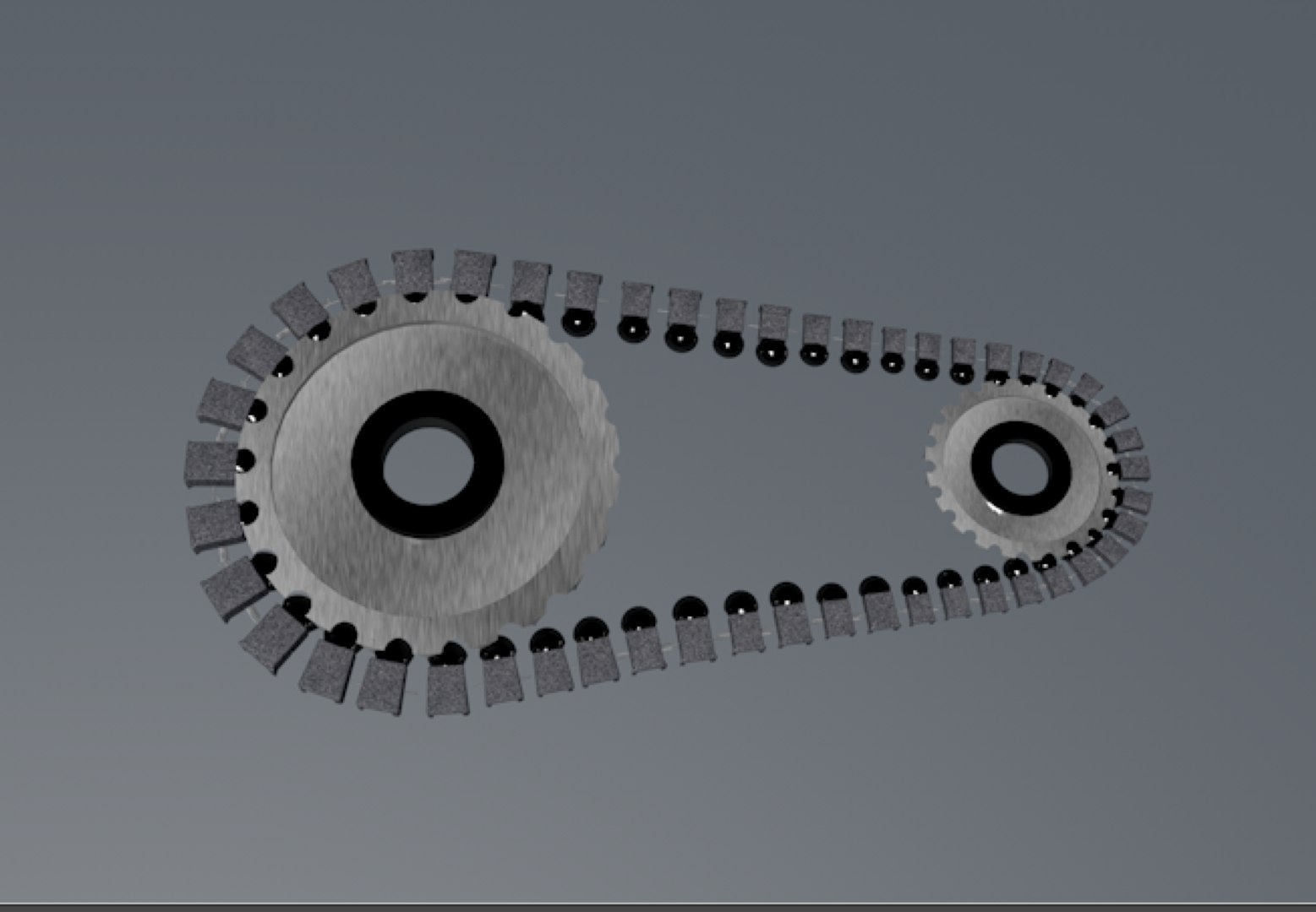 simple gear 3d c4d