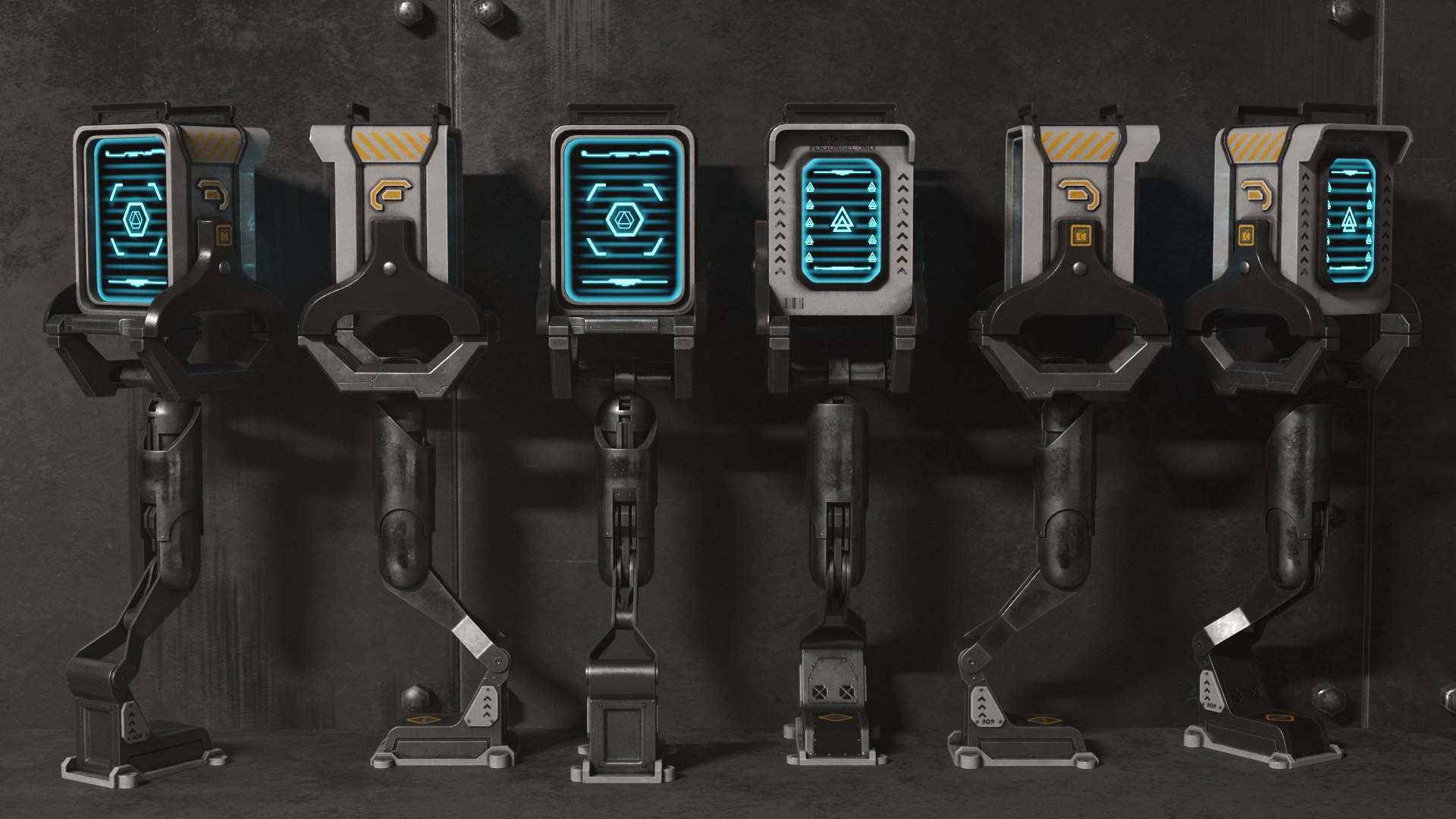 Sci Fi Terminal V3 3D Model - TurboSquid 1984694