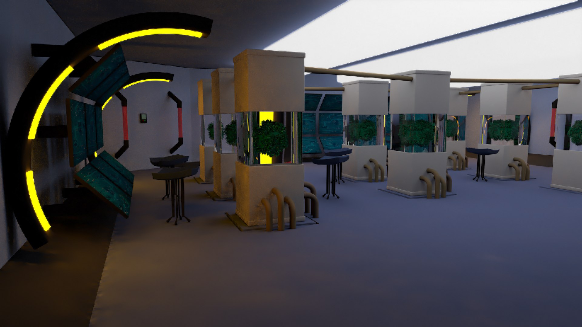 3D Lab Interior - TurboSquid 1534831