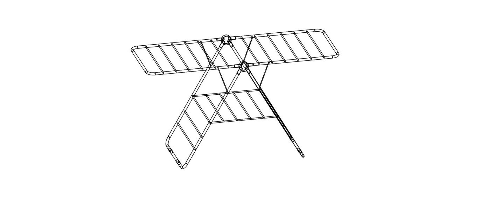 Drying Rack 3D Model - TurboSquid 2032584