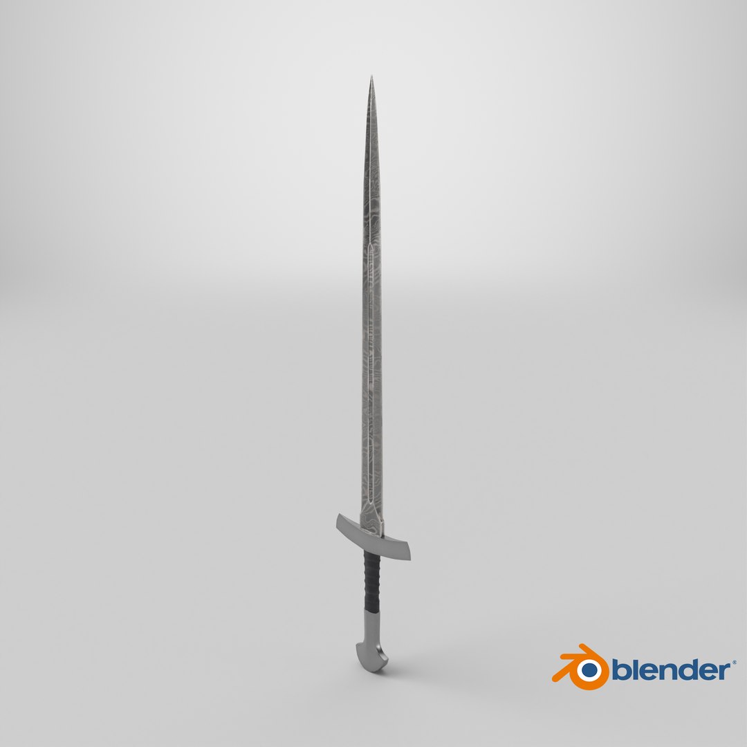 3D Longsword - TurboSquid 2214449