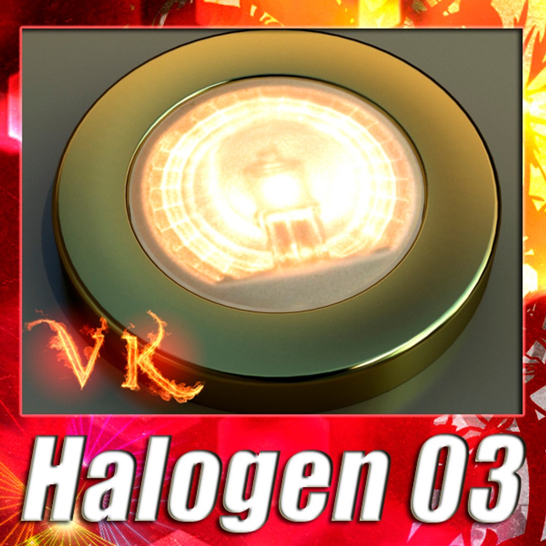 3ds halogen lamp 03