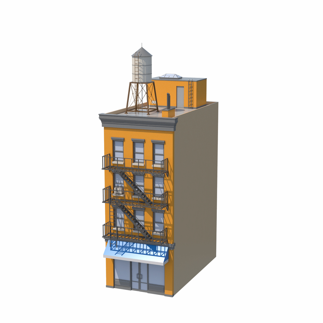 Apartment Buildings Collection 3D Model - TurboSquid 2119956
