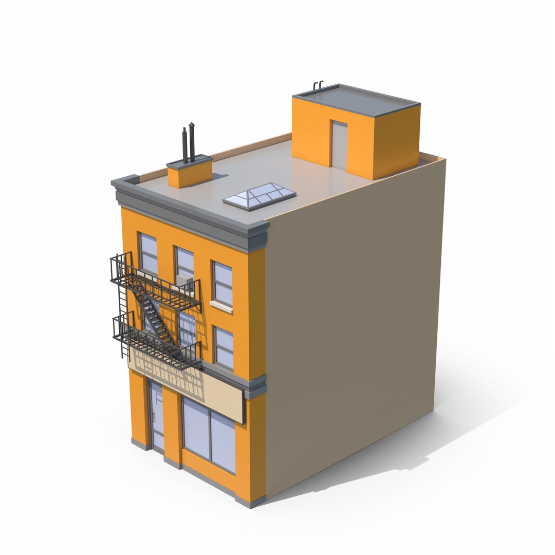 Apartment Buildings Collection 3D Model - TurboSquid 2119956
