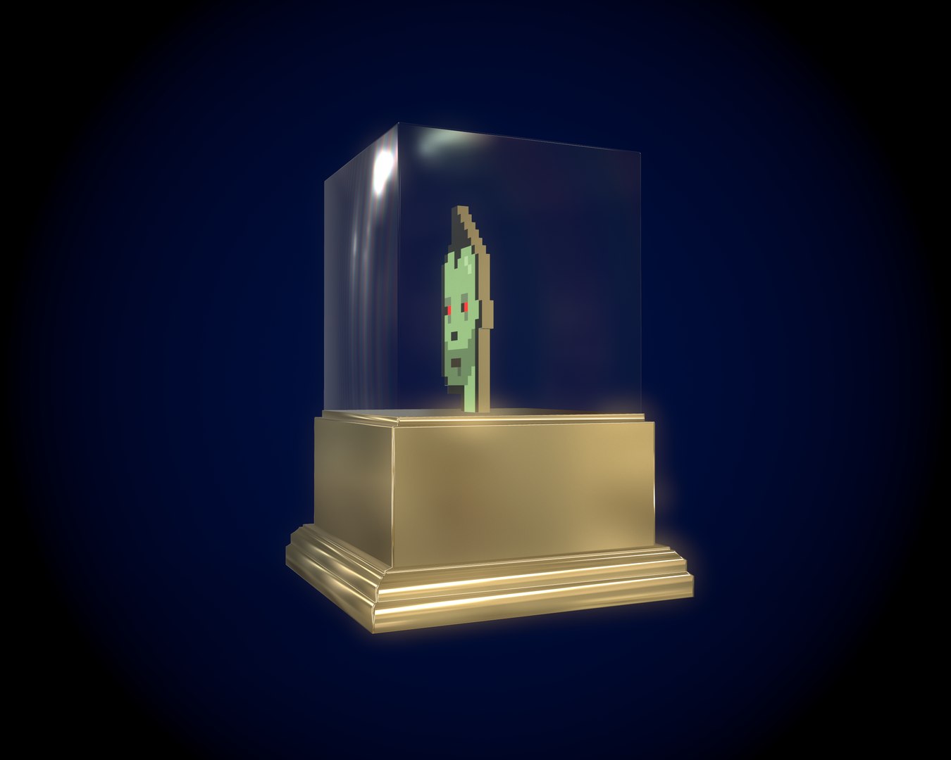 Gold Punk Model - TurboSquid 1829187