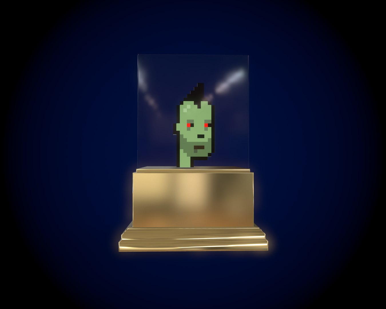 Gold Punk Model - TurboSquid 1829187