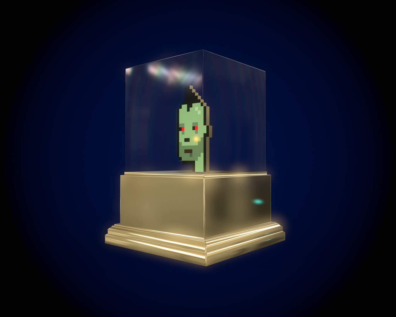 Gold Punk Model - TurboSquid 1829187