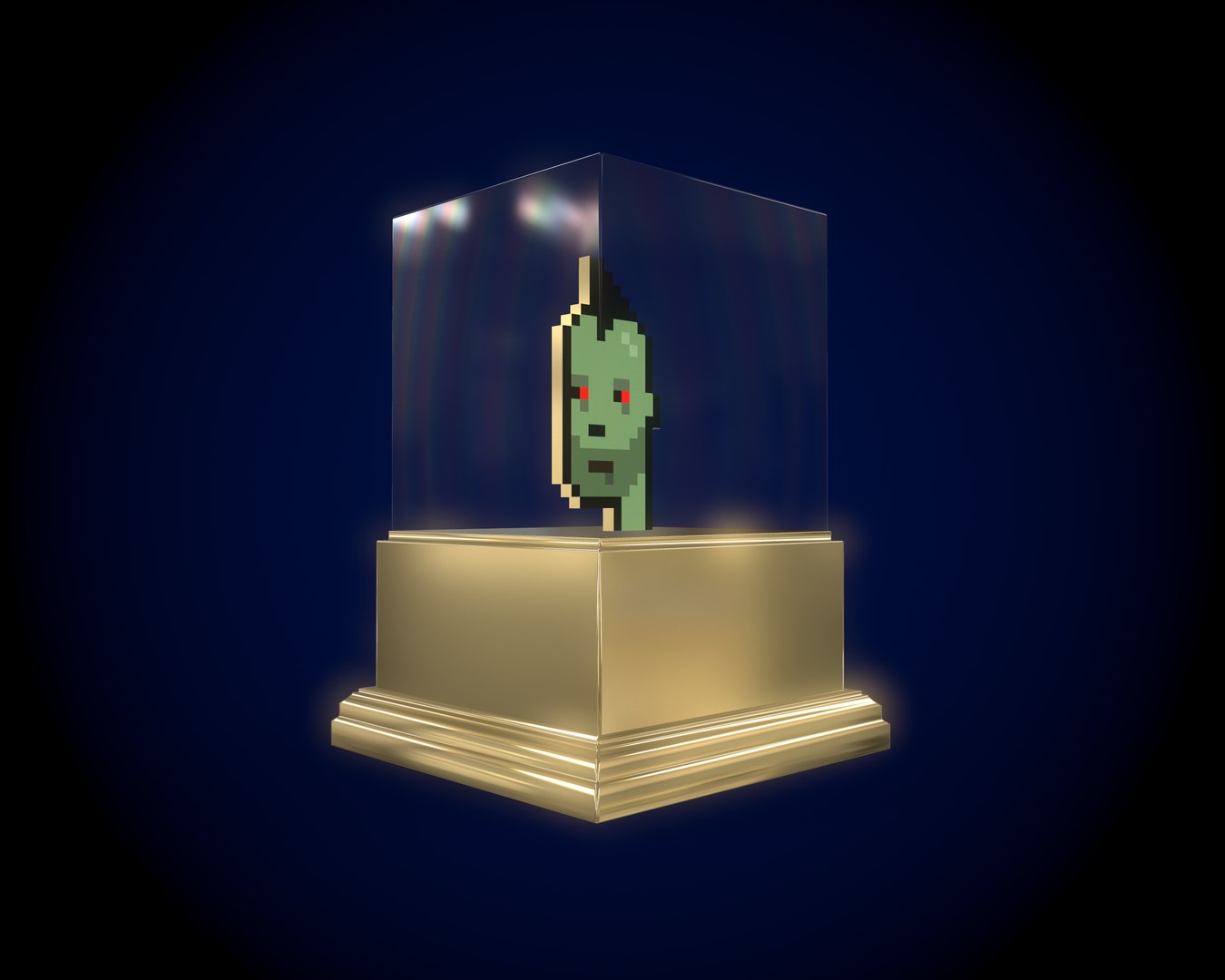 Gold Punk Model - TurboSquid 1829187