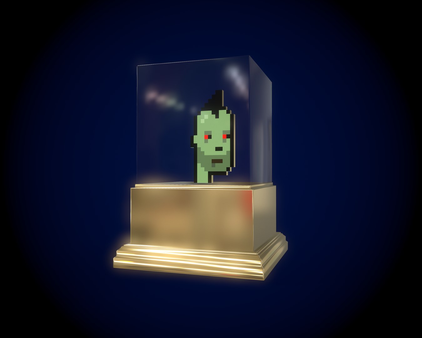Gold Punk Model - TurboSquid 1829187