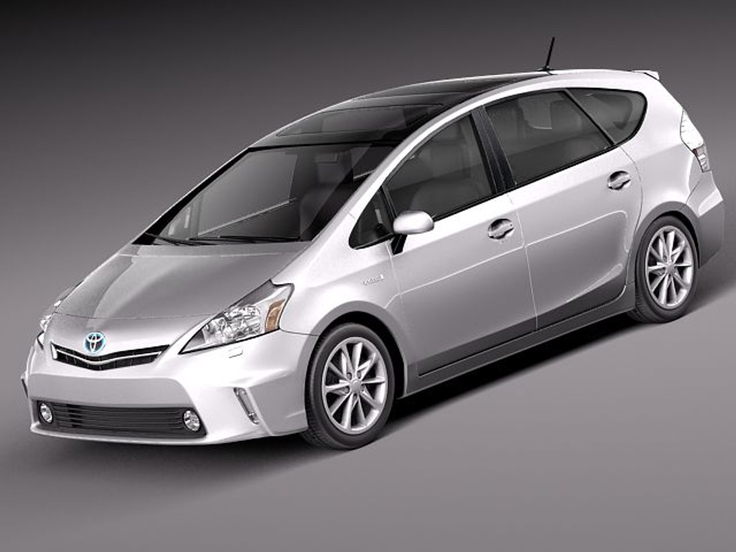 Toyota Prius V 2012 3d 3ds