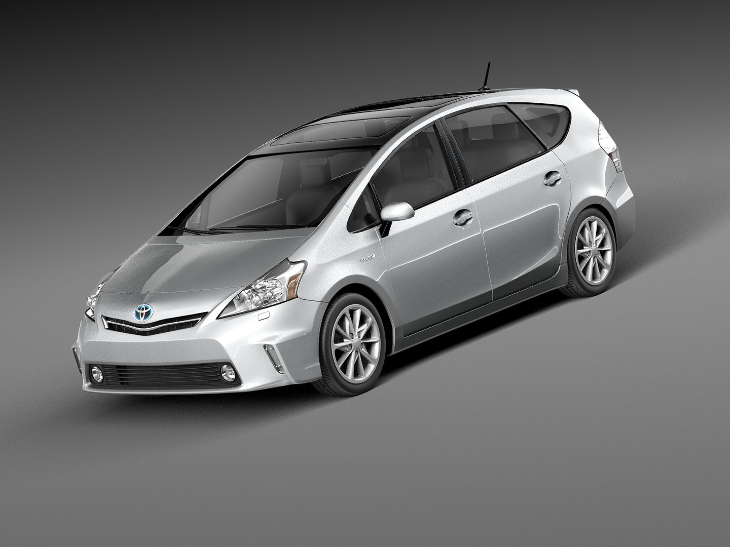 Toyota Prius V 2012 3d 3ds