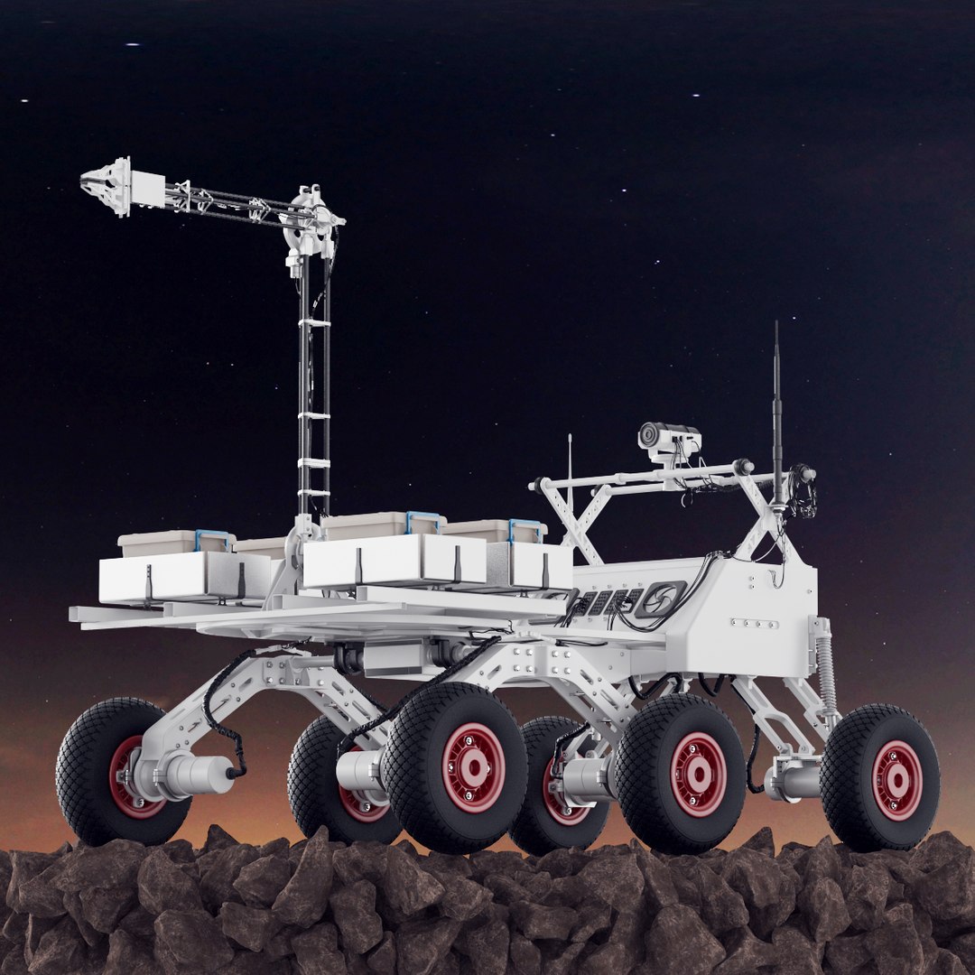 3D Rover Planet Model - TurboSquid 1214398