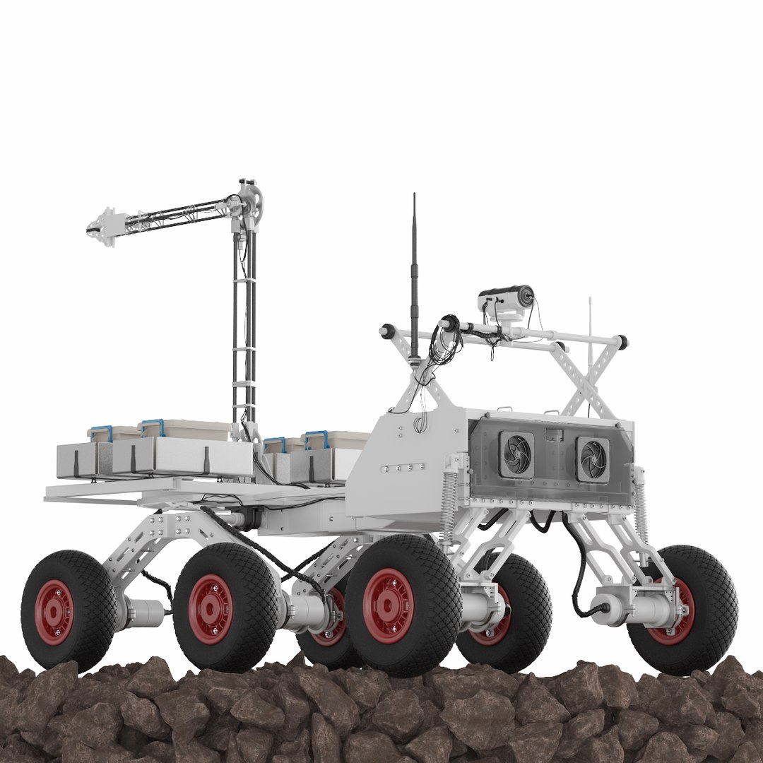 3D Rover Planet Model - TurboSquid 1214398