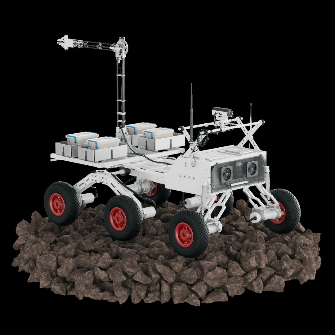 3D Rover Planet Model - TurboSquid 1214398
