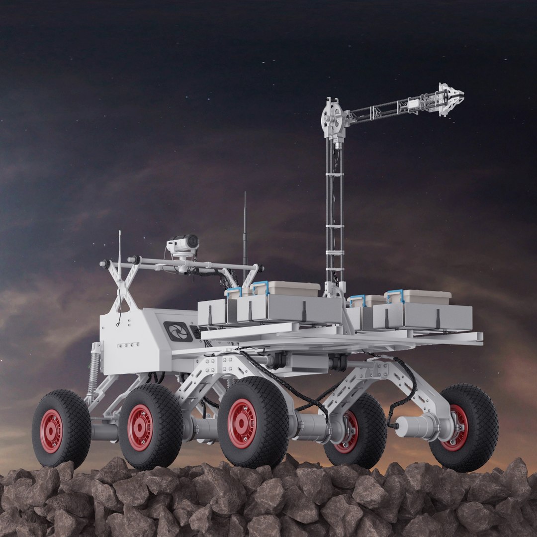 3D Rover Planet Model - TurboSquid 1214398