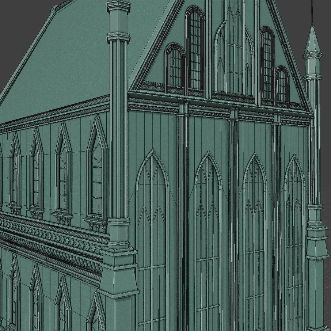 Historical Building 3D Model - TurboSquid 1482519