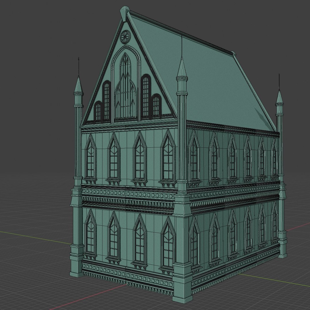 Historical Building 3D Model - TurboSquid 1482519