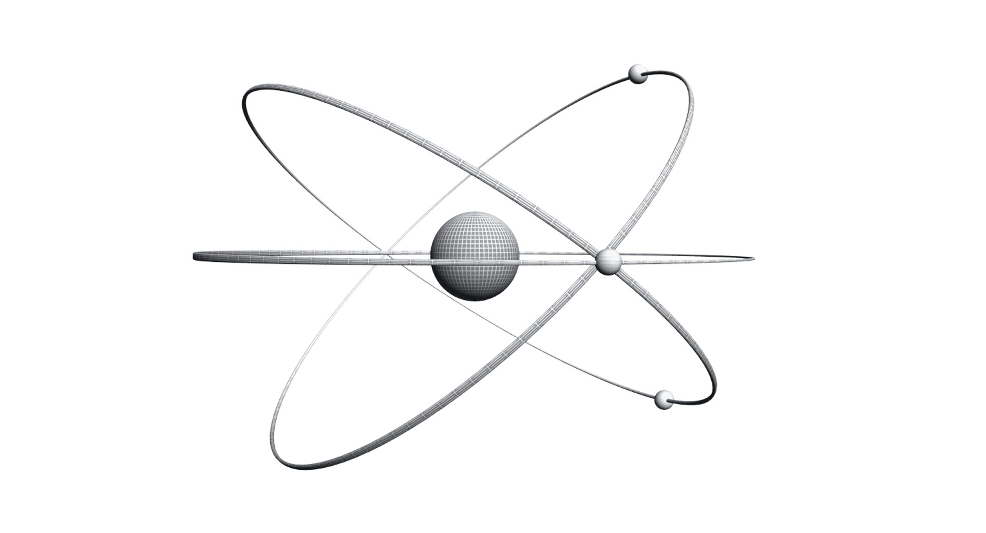Atom 3d Model