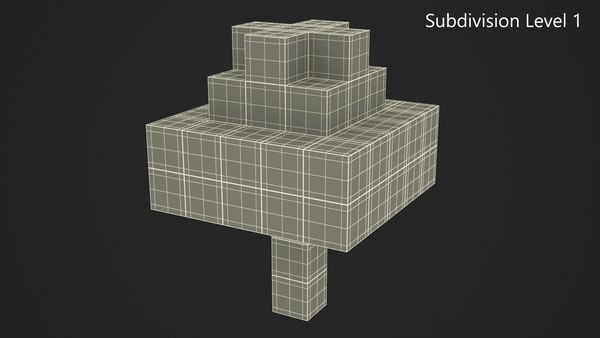 modelo 3d Roble de Minecraft - TurboSquid 2302681