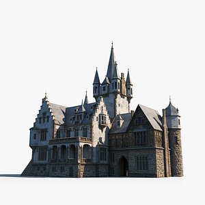 Free 3D Mansion Models | TurboSquid
