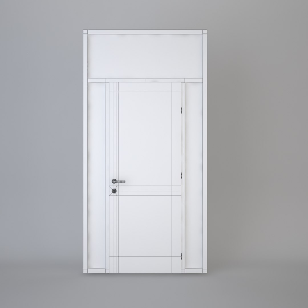 Door Doorframe Frame 3D Model - TurboSquid 1424456