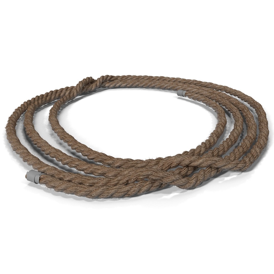 3d Rope 4 Model
