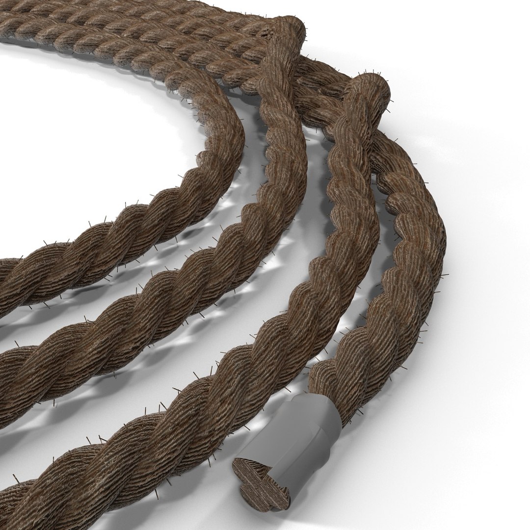 3d Rope 4 Model