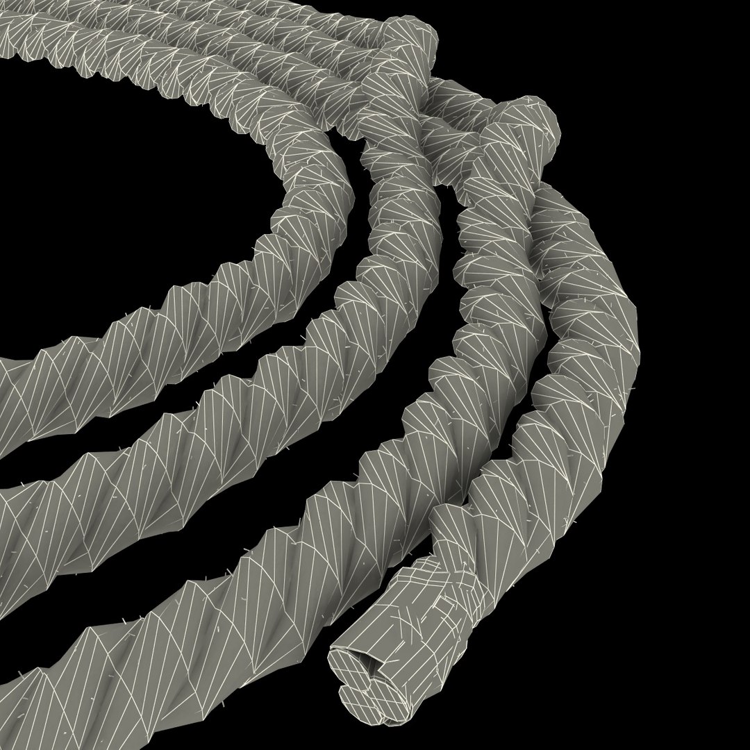 3d Rope 4 Model