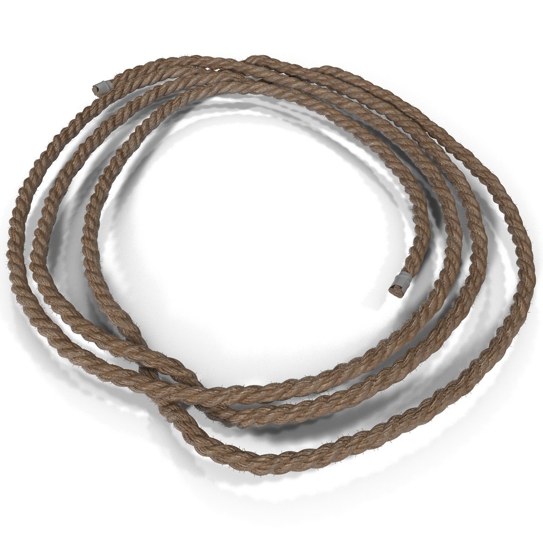 3d Rope 4 Model
