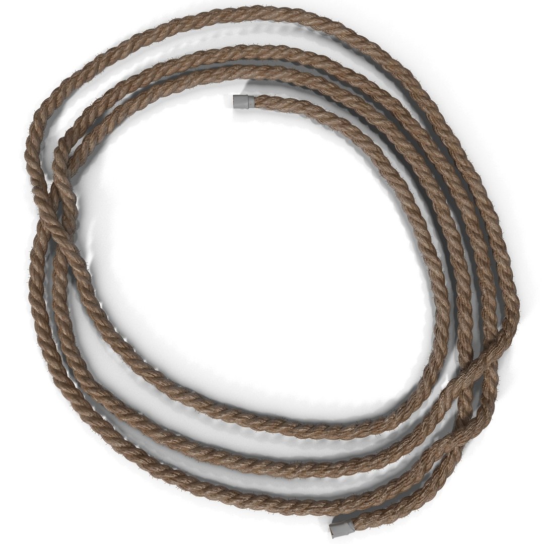 3d Rope 4 Model