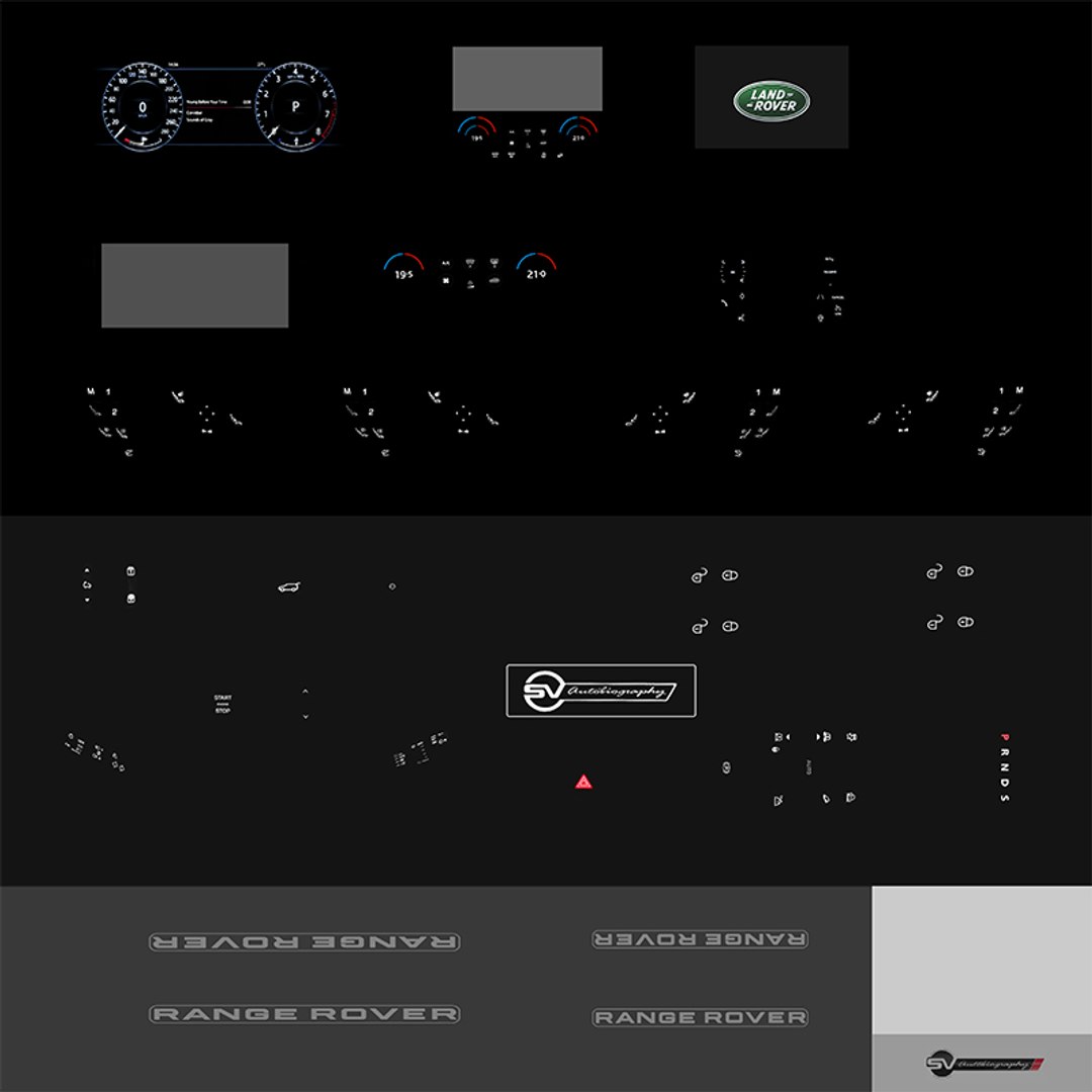 3D Land Rover Range Rover SVA 2019 - TurboSquid 2423310