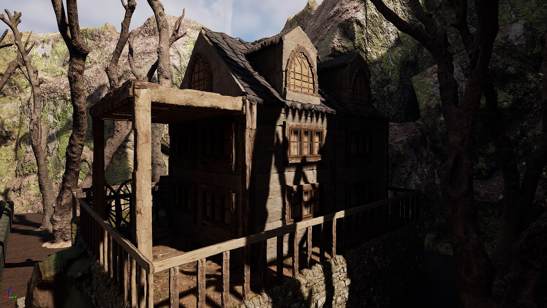 3D Model Stonehollow Valley - TurboSquid 2375270