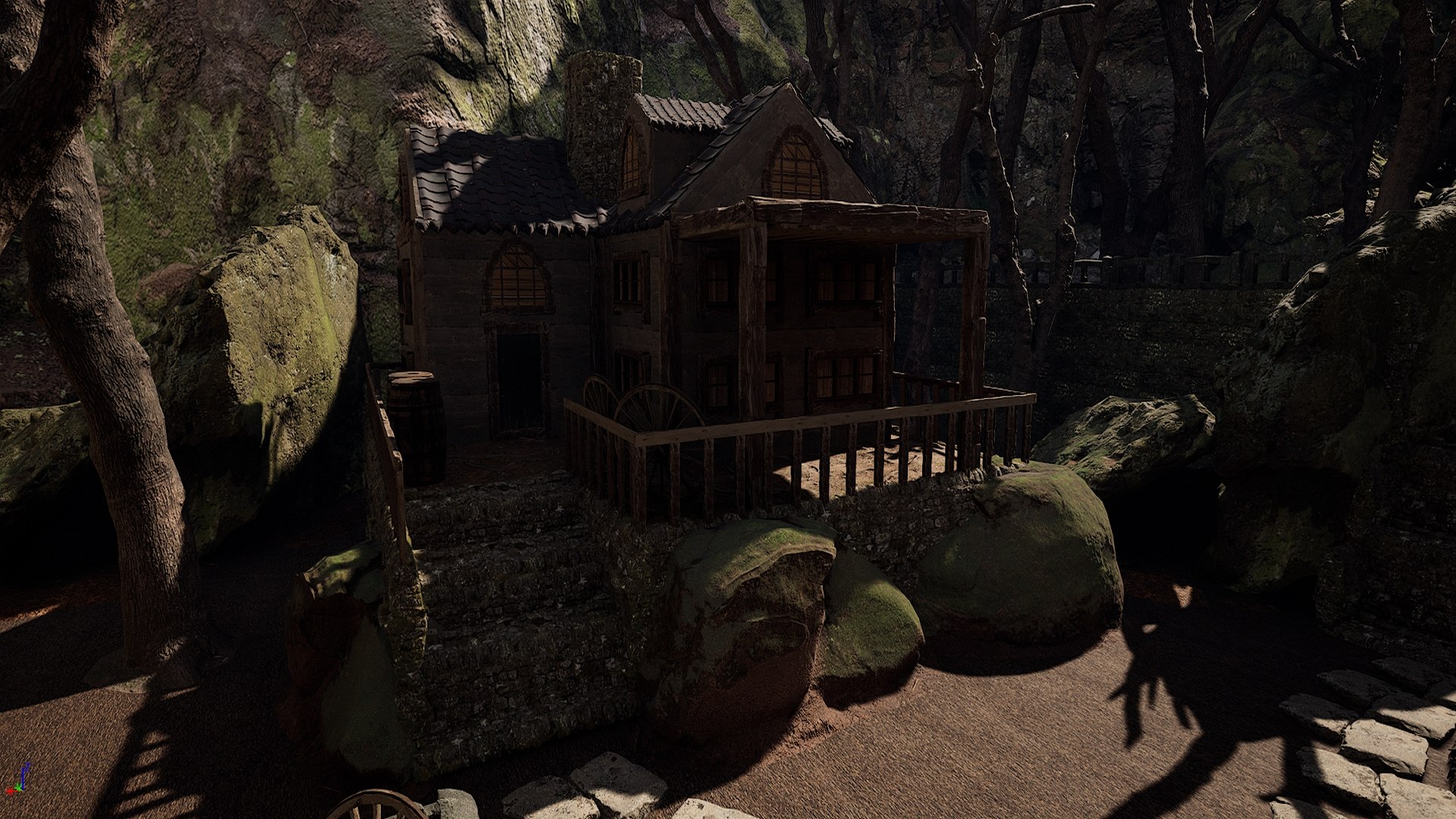 3D Model Stonehollow Valley - TurboSquid 2375270