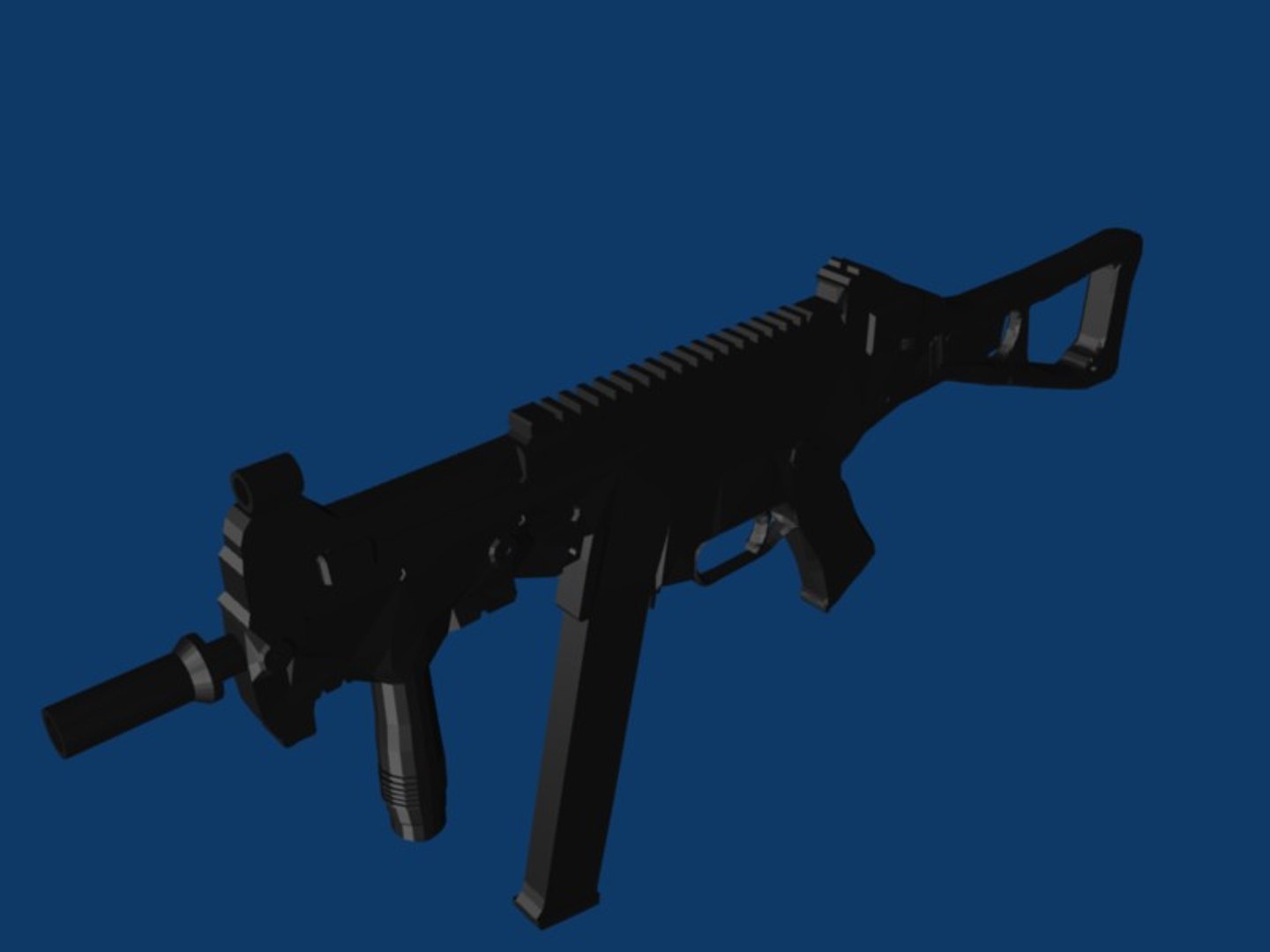 Free Blend Model Ump45 Gun