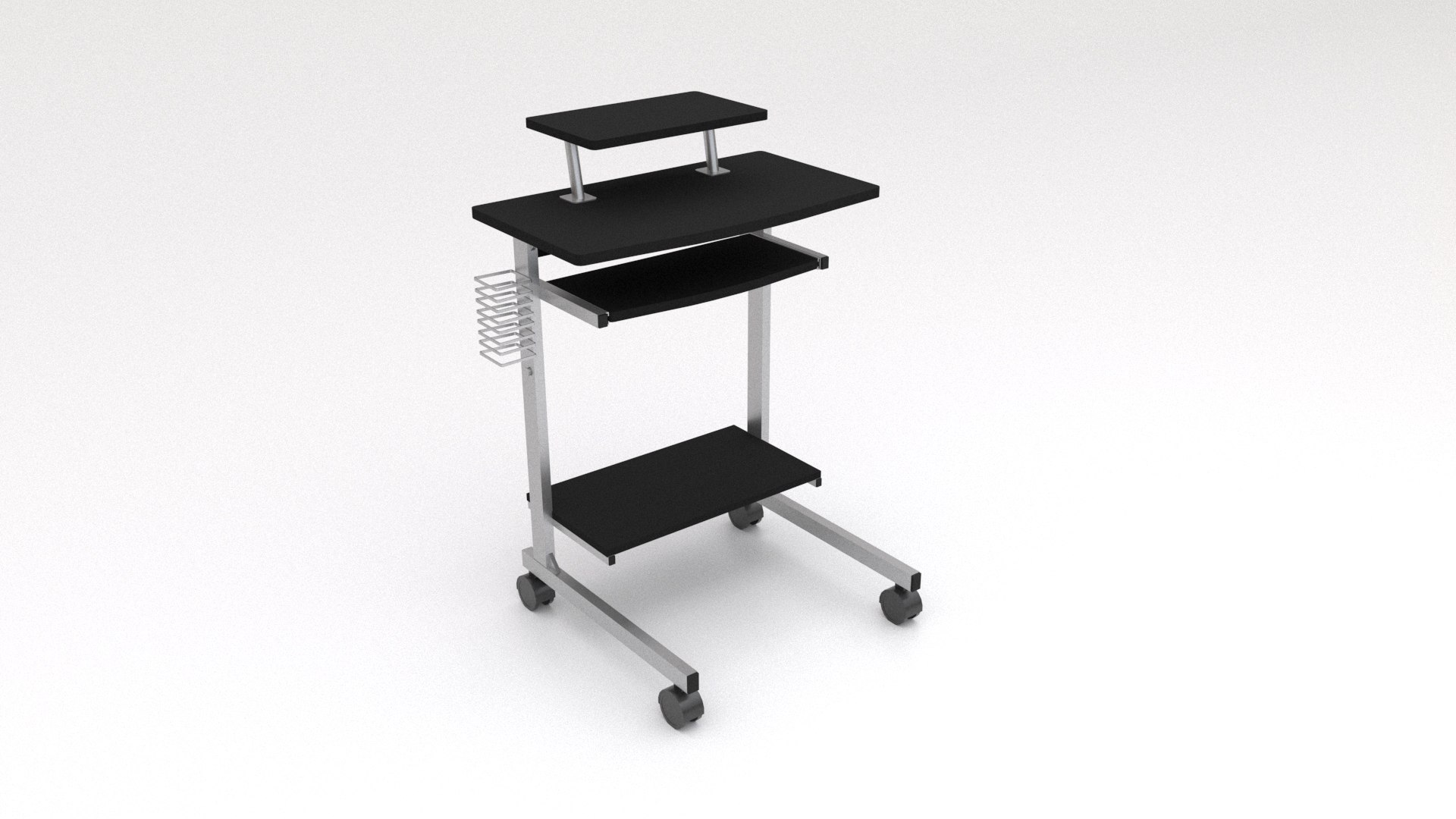3D Medical Station Cart Model - TurboSquid 1818643