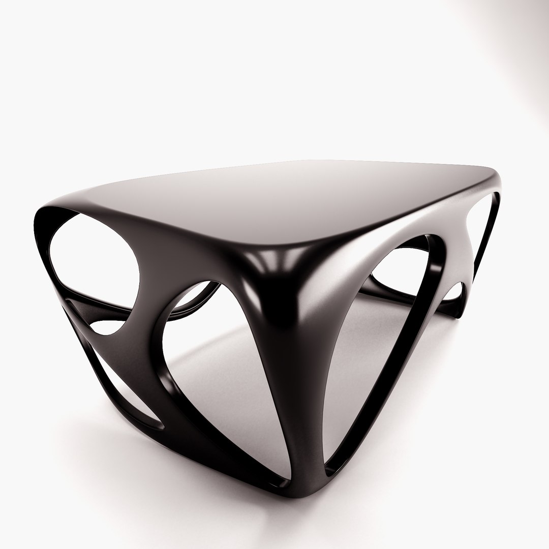 Organic table 3D model - TurboSquid 1347081