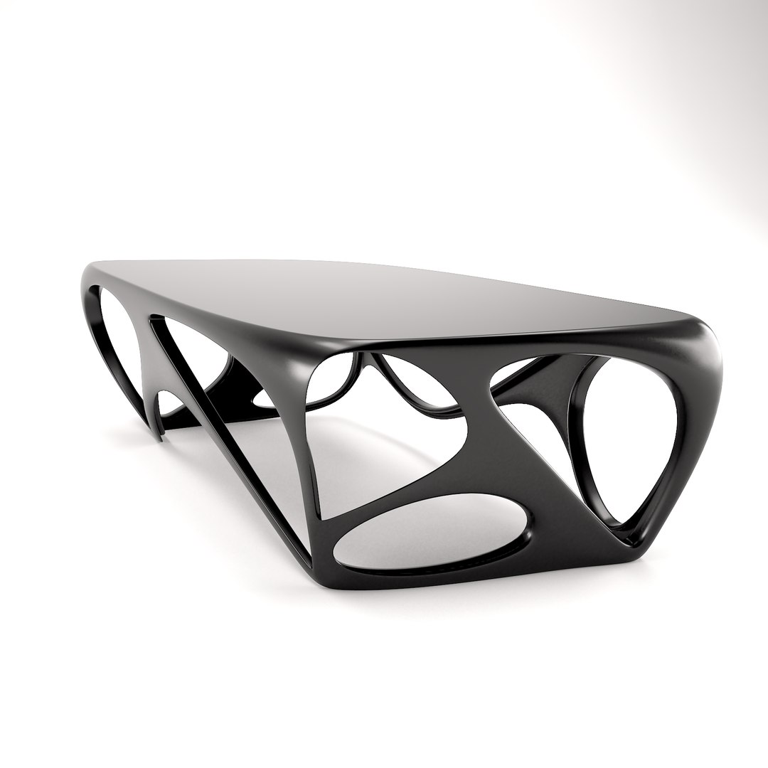 Organic table 3D model - TurboSquid 1347081