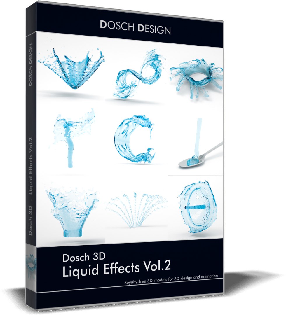 3D Model Liquid Effects Vol 2 - TurboSquid 1244218