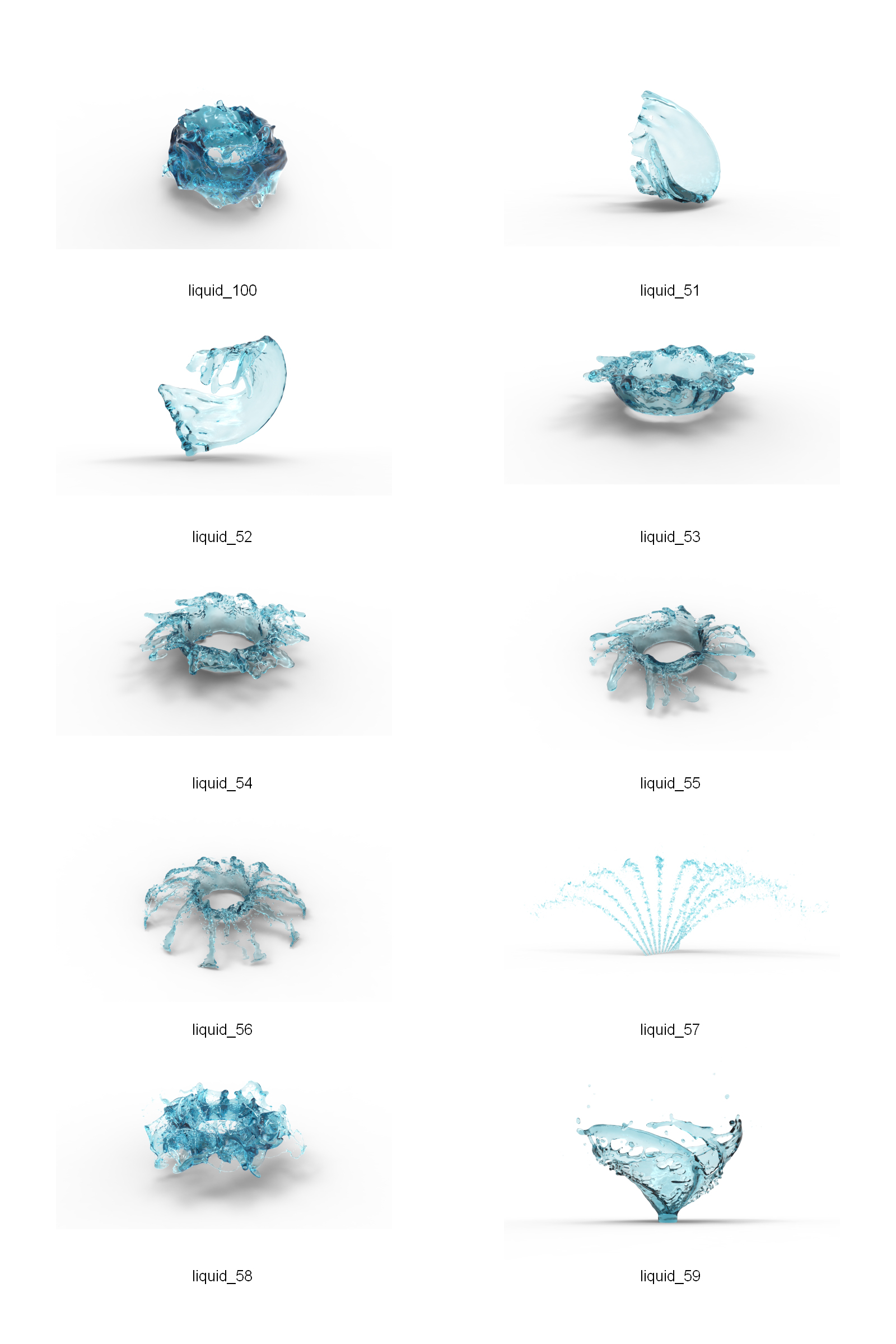 3D model liquid effects vol 2 - TurboSquid 1244218